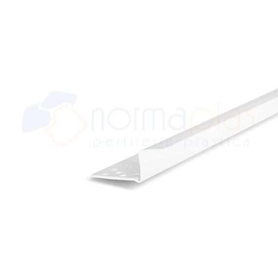 Perfil Z Drywall PVC - 2.40 m Largo - Normaplas